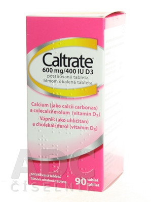 Caltrate 600 mg/ 400 IU D3 - ADC.sk