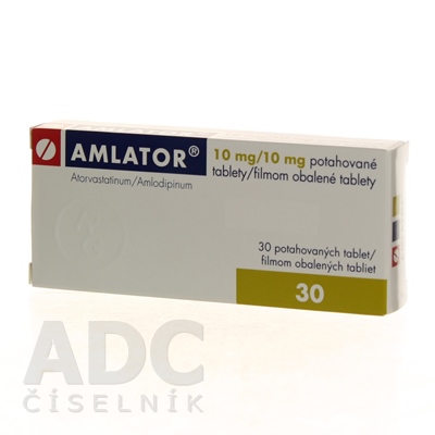 Amlator 10 mg/10 mg filmom obalené tablety - ADC.sk